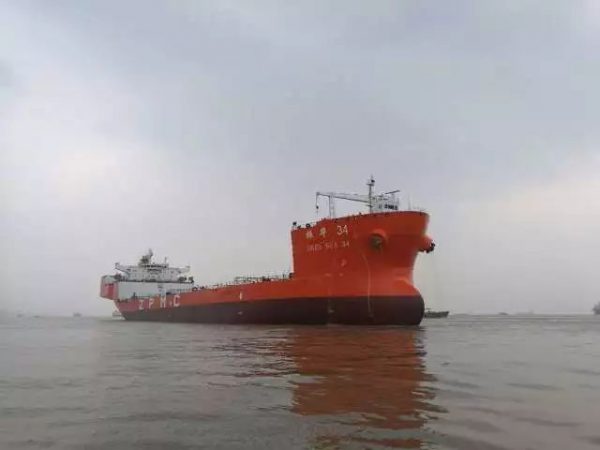 CLOAD Commissioning for a semi-submerged ship “Zhenhua 34” | Sea ...