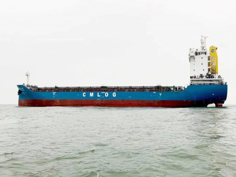 The first 700TEU multi-purpose container ship of Wuchuan Construction ...